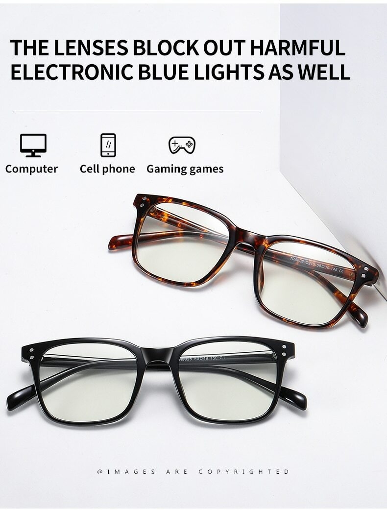 Fashion Photochromic Computer Glasses Square Eyewear Frame @ Best Price ...