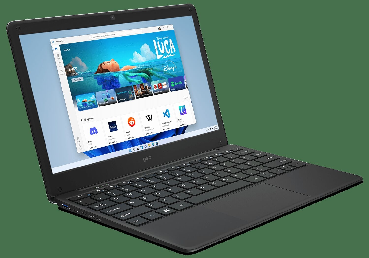 Geo Laptop Geobook 120, Intel Celeron, 4GB RAM 64GB EMMC, 12.5 Inch ...