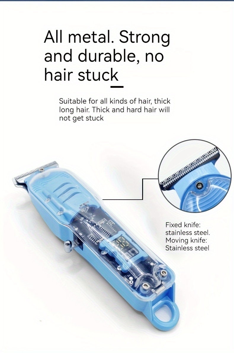 General Rechargeable Digital Hair Clipper Set - Professional cordless ...