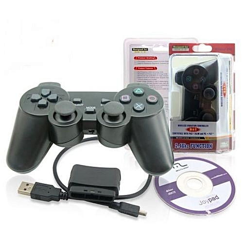 Generic Wireless Vibration Controller 3 in1 Game Pad- PC / PS2 / PS3 ...