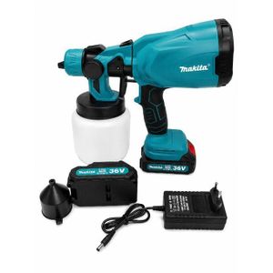 Makita Cordless Electric Paint Spray Gun 36V Portable