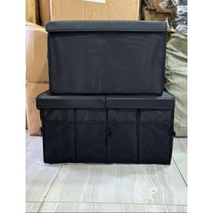 Generic Foldable Premium Car Trunk Boot Organizer with Lid