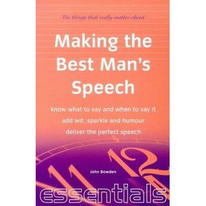 Jumia Books Making the Best Man’s Speech: Know What to Say