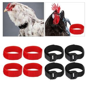 Generic 8 Pieces Chicken Collar Anti Crow Rooster Collar For Poultry ...