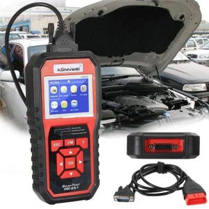 Generic KW850 OBD II Scan Tool Check Engine Auto Car Reader EOBD ...