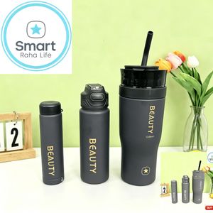 Smartraha life 3PCS Water Bottles Set 1200ML/700ML/260ML