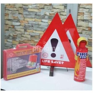 Generic Car Emergency Safety Kit – First Aid Kit, Fire