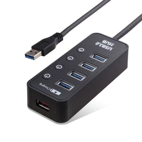 Generic Chyi Usb 3.0 Hub UsbA To 4 Port 3.0 With Smart Fast Charging ...