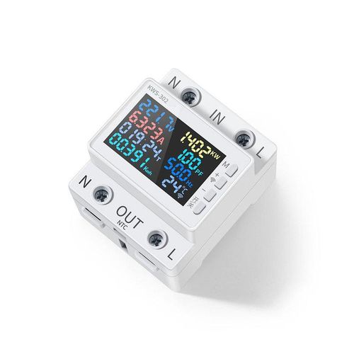 Generic WIFI APP Digital Energy Meter Tester Electricity Usage AC 170V ...