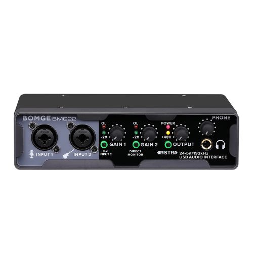 BOMGE BMG22 USB Audio Interface Active Phantom Power @ Best Price ...