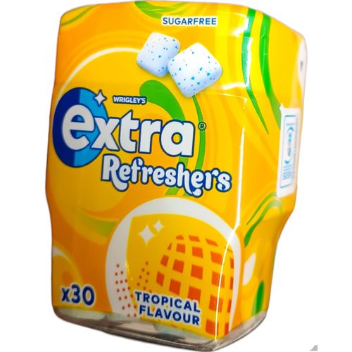 Wrigley's Extra Refreshers SUGAR FREE TROPICAL FLAVOUR Chewing Gum jm ...