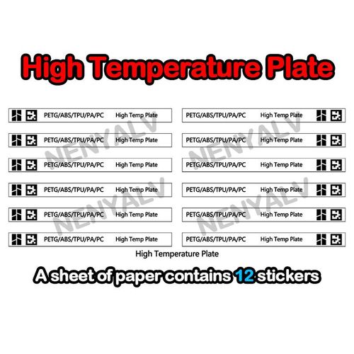 Generic For Bambu Lab X1c Build Plate QR Code Sticker Bambulab QR Code ...