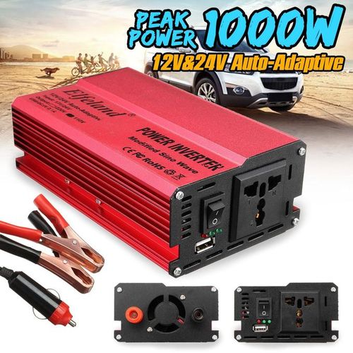 Generic Car Inverter 1000W Peaks Power Inverter Voltage Convertor ...