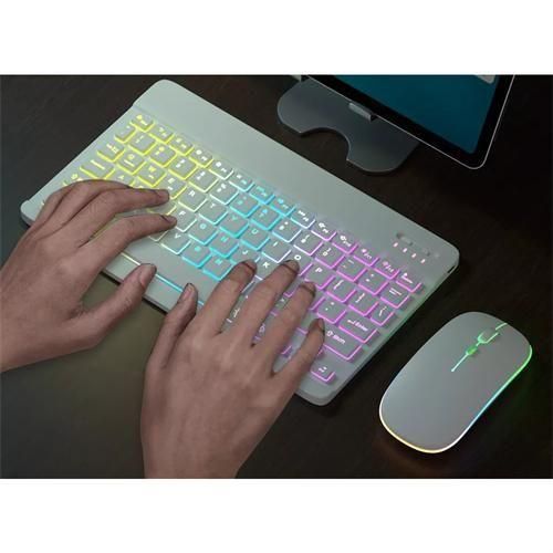 Generic Bluetooth Keyboard Mini Wireless Keyboard 10 Inch Backlit ...