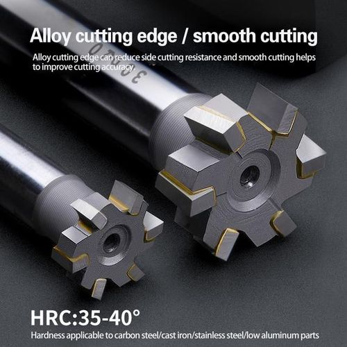 Generic Hss End Mill Slot Router Bit For Metal Milling 10 12 16 20 30 32mm Cnc T Slot Milling Cutter Hardness Metal Keyway Endmills Tool Best Price Online Jumia Kenya
