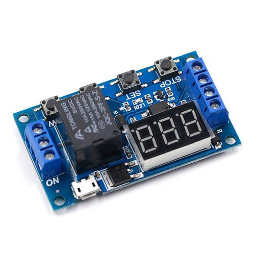 Generic One-way Electric Relay Module with One-Button Emergency Stop ...