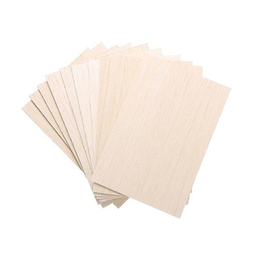 Generic 10 Pack Unfinished Wood Sheets,Balsa Wood Thin Wood Board fo ...