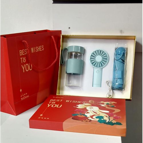 Best Wishes Ladies Promotional gift set for Valentines day, fan ...