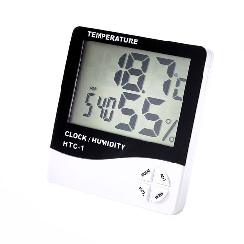 Generic HTC-1 Temperature Humidity Meter-Black White @ Best Price ...
