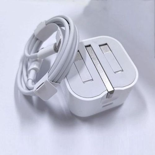 Apple iPhone 14 Pro Max 25W USB-C Power Adapter with USB-C to Lightning ...