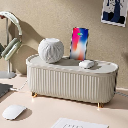 Generic Electrical Wire Storage Case Power Socket Organizer Safety Hide ...