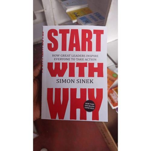 Jumia Books Start With Why By Simon Sinek, White Cover, Leadership ...