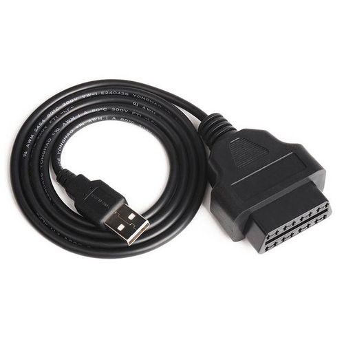 Generic Car OBD 2 Female To USB Connector OBD Plug GPS Cable, Cable ...