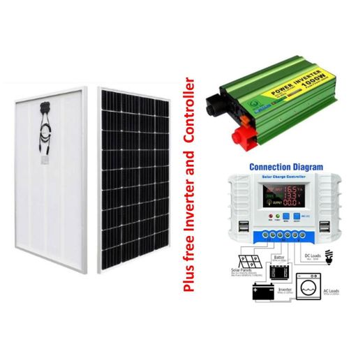 Solarmax 600 W Solar Panel + Free 30A Solar Charge Controller + Free ...
