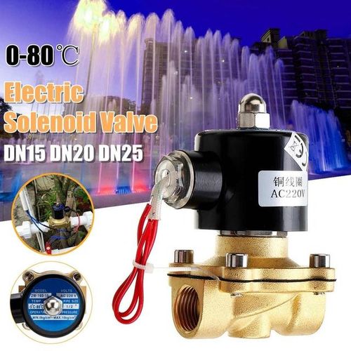 AA Fashion 1/2 3/4 1 Inch 220V Electric Solenoid Valve Pneumatic Valve ...