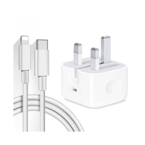 Apple USB-C / Type-C Fast Charger, Adapter And Cable, For IPhone 11, 12 ...