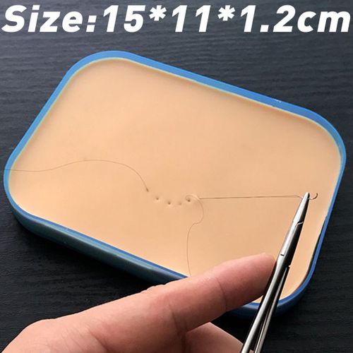 Generic Surgical Incision Silicone Suture Training Pad Practice Human ...