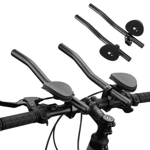 Generic Bicycle Aluminum Alloy Frosted Split Rest Bar Bend Bar @ Best ...