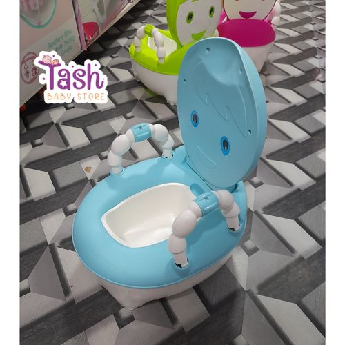TOP 2 Cute Cartoon Baby Potty With Handles- Blue @ Best Price Online ...