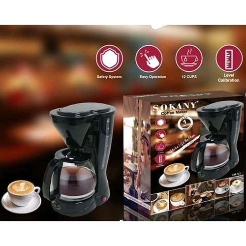 Sokany ELECTRIC COFFEE MAKER MACHINE 12cups Best Price Online Jumia Kenya