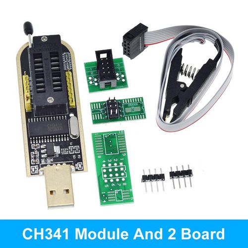 Generic Tzt Ch341b 24 25 Series Eeprom Flash Bios Ch341 Usb Programmer ...