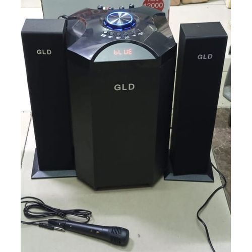 Gld 2.1 CH MULTIMEDIA SPEAKER SYSTEM-BT/FM/USB @ Best Price Online ...