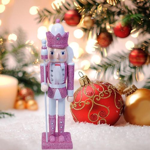 Generic Festive Collectible Nutcracker Wooden 30cm Standing Durable Nutcrackers Figures For Festival Shelves Holiday Desk Party Best Price Online Jumia Kenya