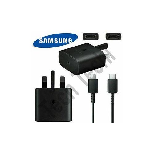 Samsung 25 Watts Super Fast Charger adapter With Type C outputCable Not ...