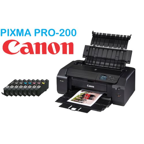 Canon PIXMA PRO-200 Wireless Inkjet Photo Printer @ Best Price Online ...