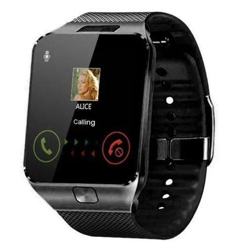 Generic Smart2030 DZ09 W007 Black Color Smartwatch With Call Sync Music ...
