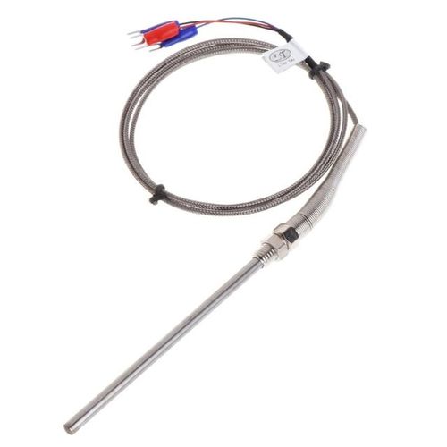 Generic RTD PT100 Temperature Sensor Thread M8 Cable 1M Thermocouple ...