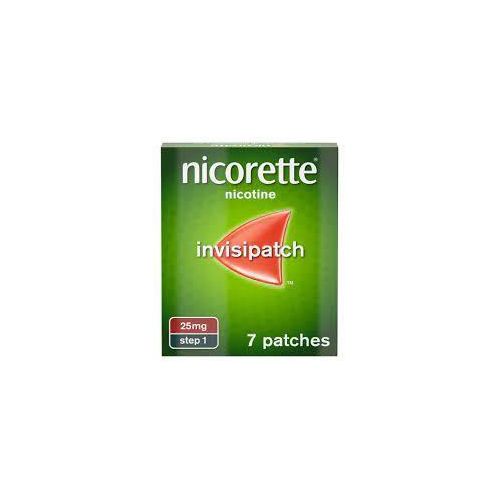 Nicorette Invisi Patches 25mg 7s Step 1 Stop Smoking Therapy @ Best ...