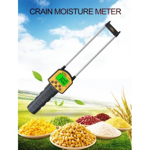 Smart Sensor Digital Grain Moisture Meter Hygrometer Use for Corn Wheat ...