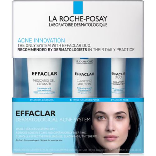 La Roche Posay Effaclar Dermatological Acne Treatment System Trial Set