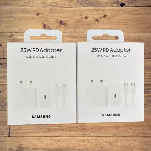 Samsung Galaxy M31 Prime 25W Super Fast CHARGER USB C-C CABLE-white ...