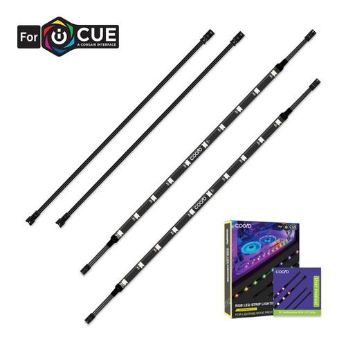 Generic 40cm Addressable Ws2812b Digital Led Strip For Icue A Corsair ...