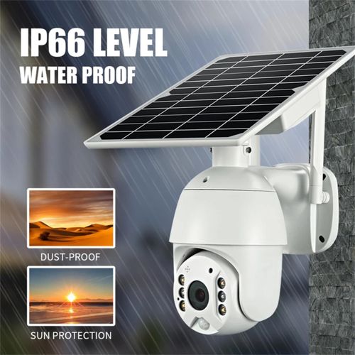 ICSEE Solar cctv camera PTZ outdoor lower-power intelligent security ...