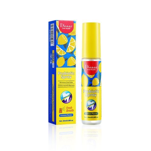 Disaar Probiotic Mouth Spray Mouth Wash For Fresh Breath Lemon Flavor