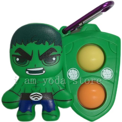 Generic The Avengers Push Bubble Fidget Toys Iron Man Hulk Thro @ Best ...