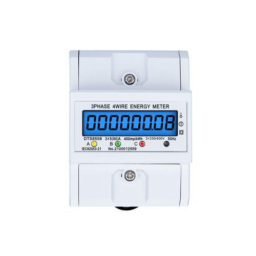 915 Generation DTS8558 Din Rail 3 Phase 4 Wire Electric KiloWatthour ...